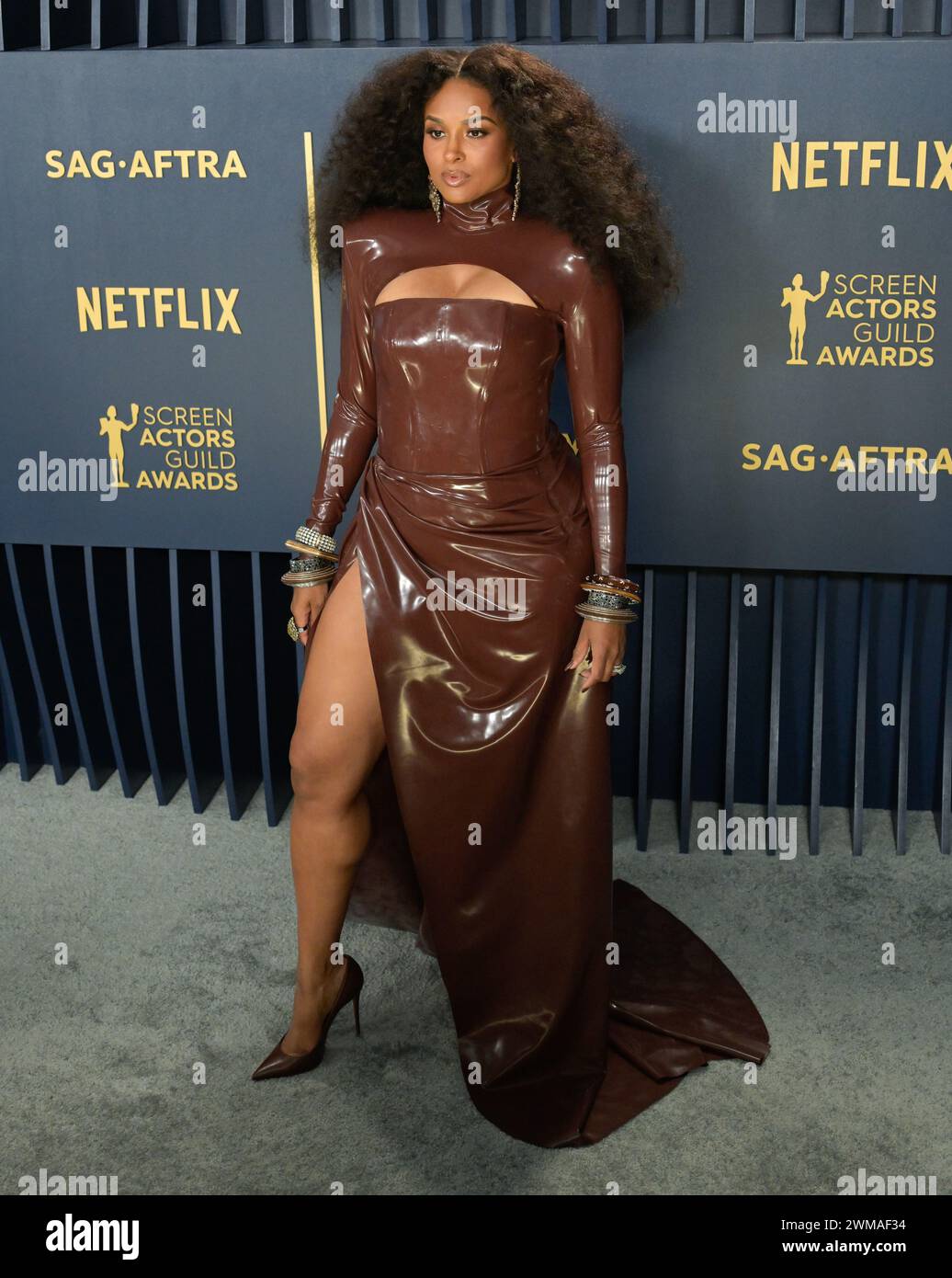 February 24, 2024, Los Angeles, California, United States: Ciara ...