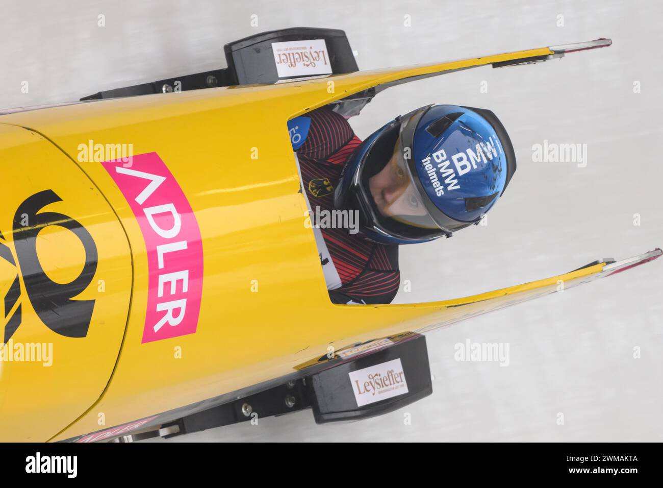Winterberg, Germany. 25th Feb, 2024. Bobsleigh: World Championships ...