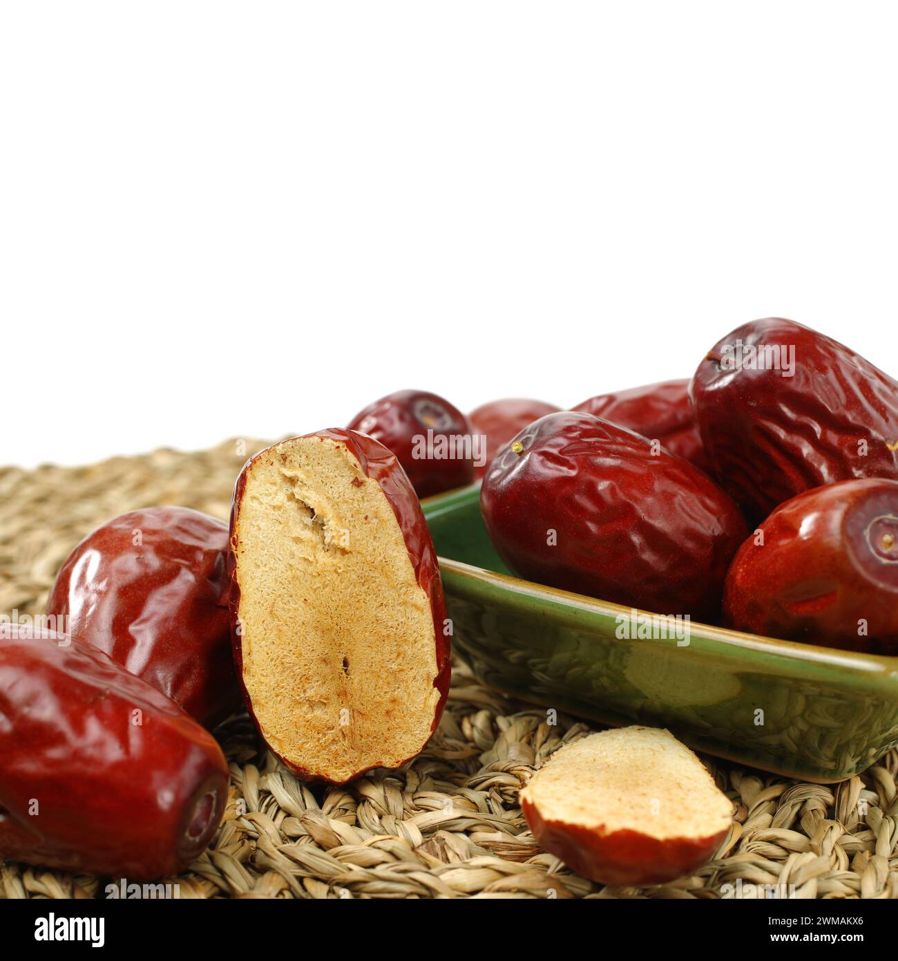 red date on white background Stock Photo - Alamy
