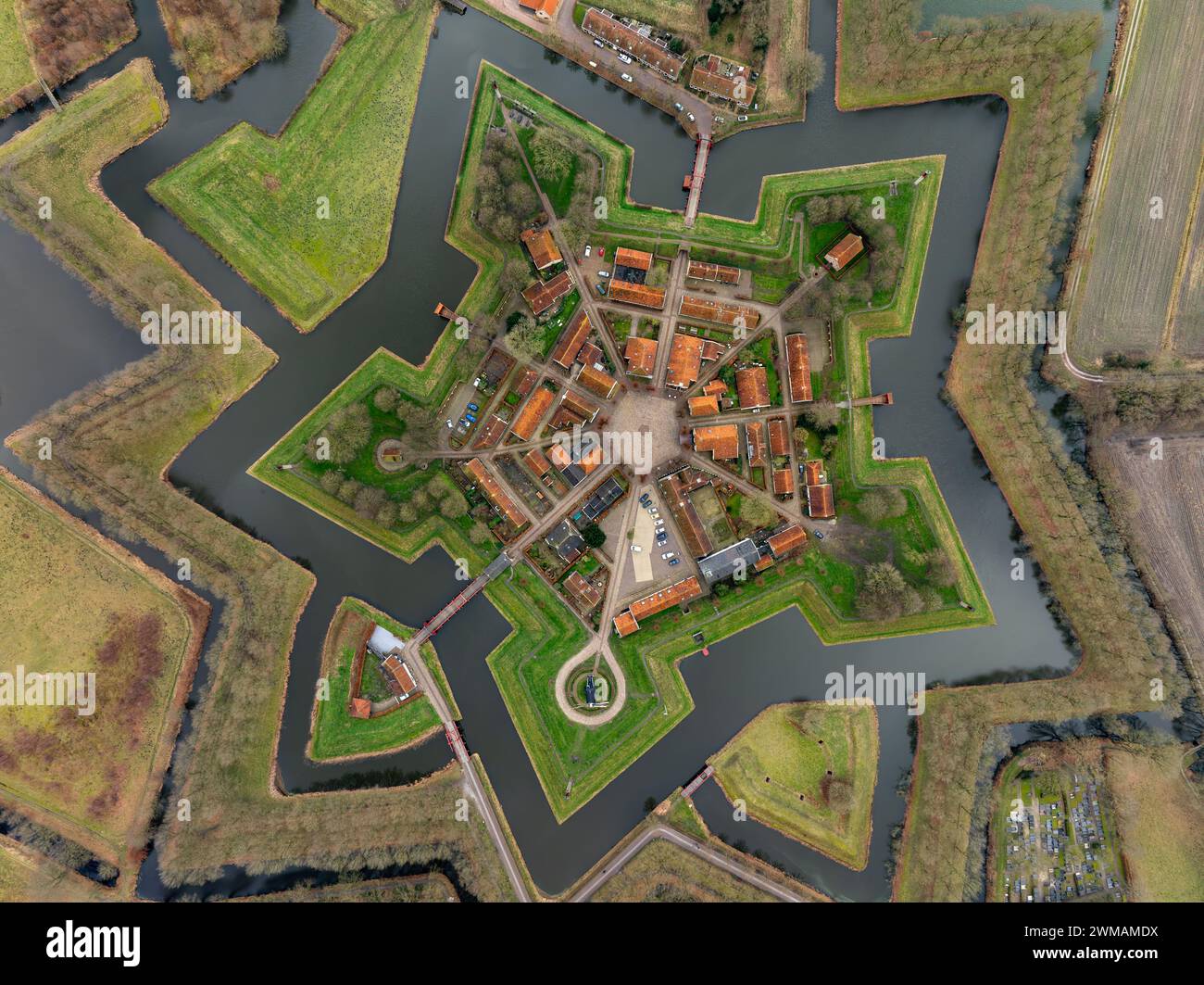 Star shaped town hi-res stock photography and images - Alamy