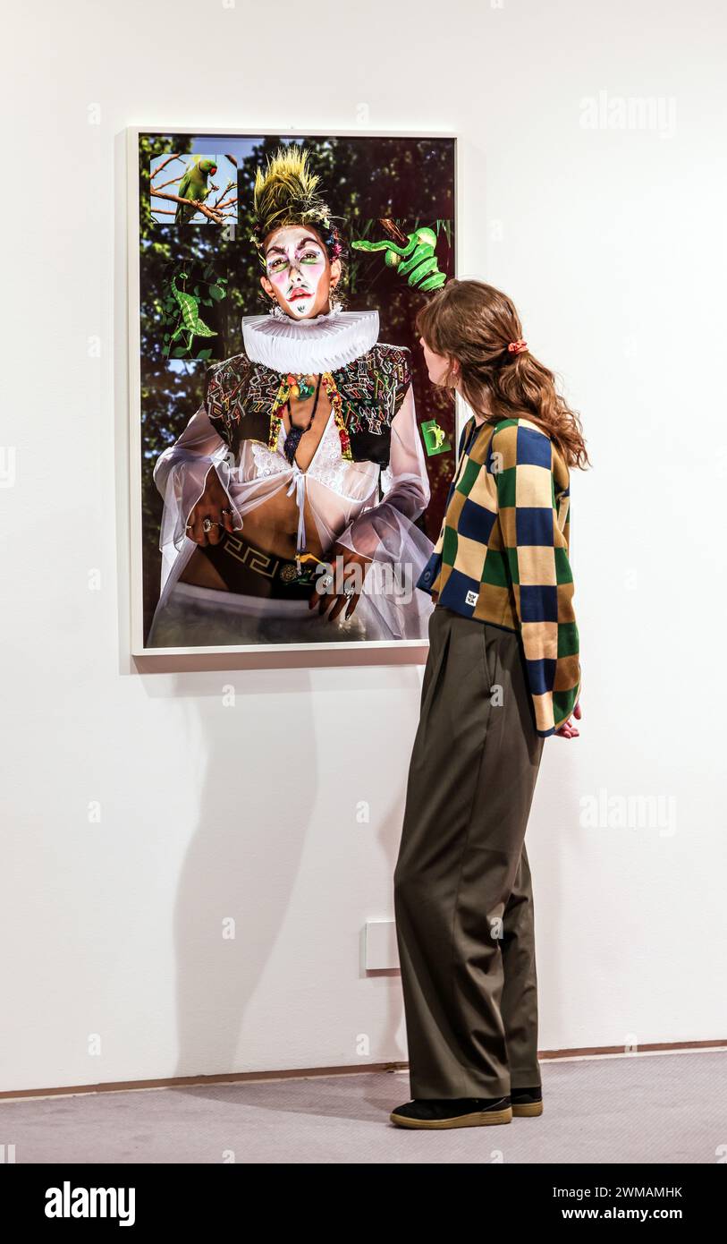 Norwich ,Norfolk ,England 23 Feb 2024 In a UK premiere, American artist ...