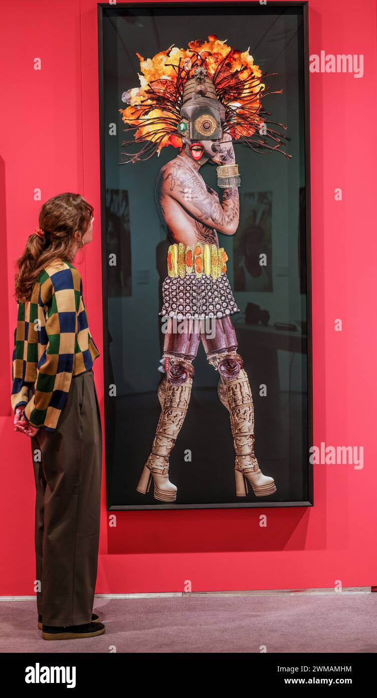 Norwich, Norfolk, UK. 23rd Feb, 2024. In a UK premiere, American artist ...