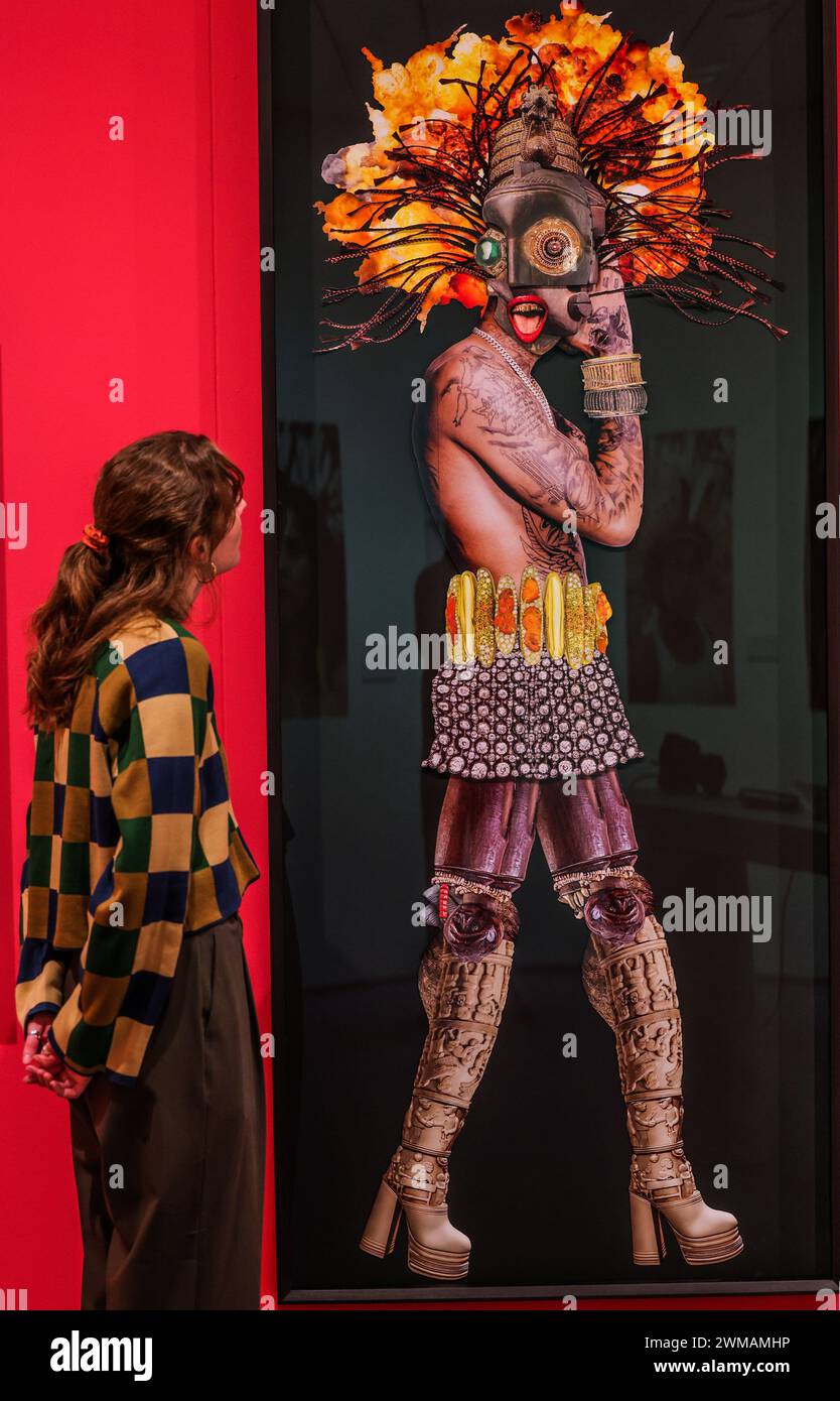 Norwich ,Norfolk ,England 23 Feb 2024 In a UK premiere, American artist ...