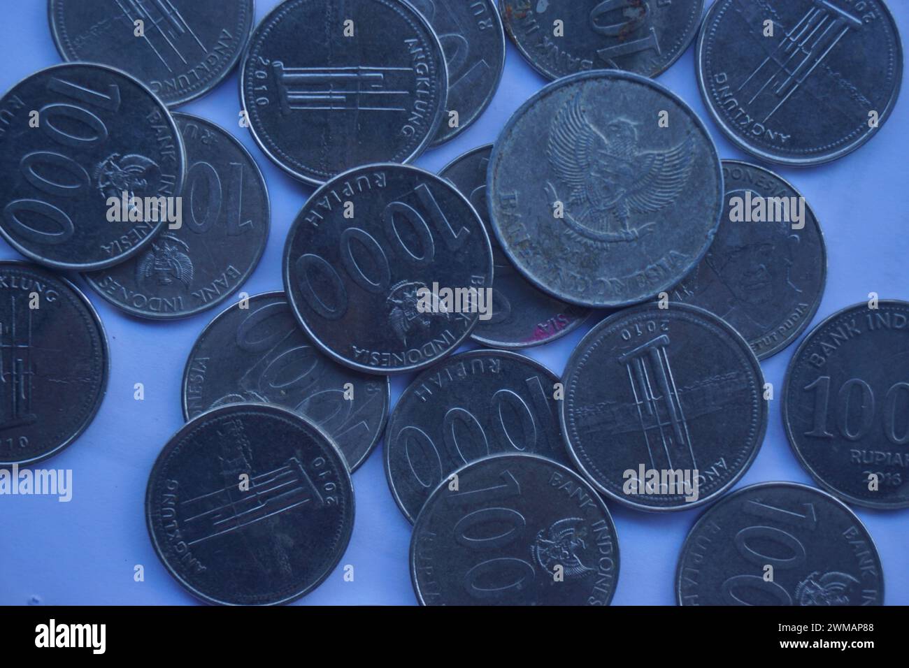 Stock photo of Indonesian rupiah, the official currency of Indonesia ...