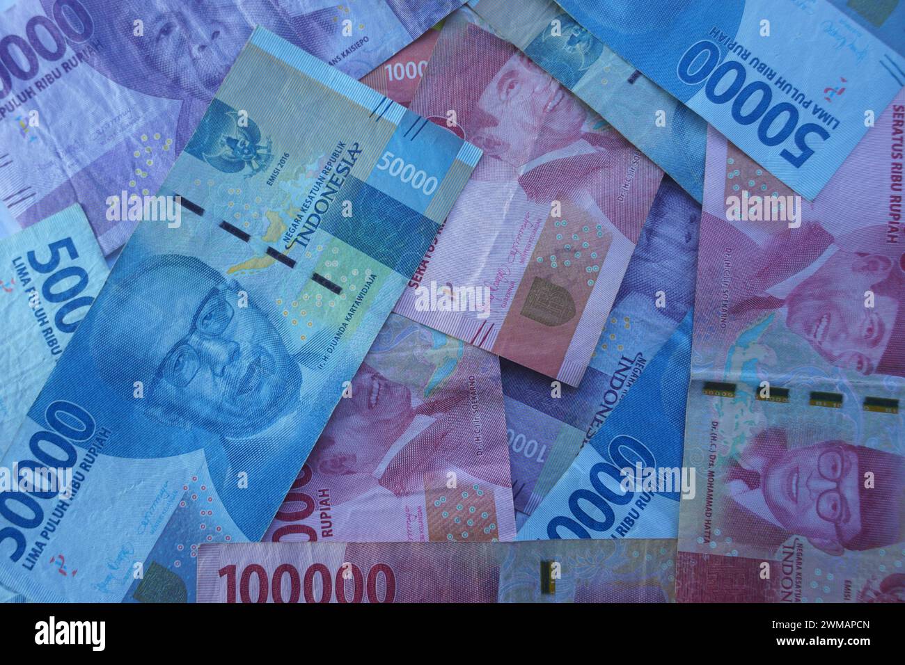 Stock photo of Indonesian rupiah, the official currency of Indonesia ...