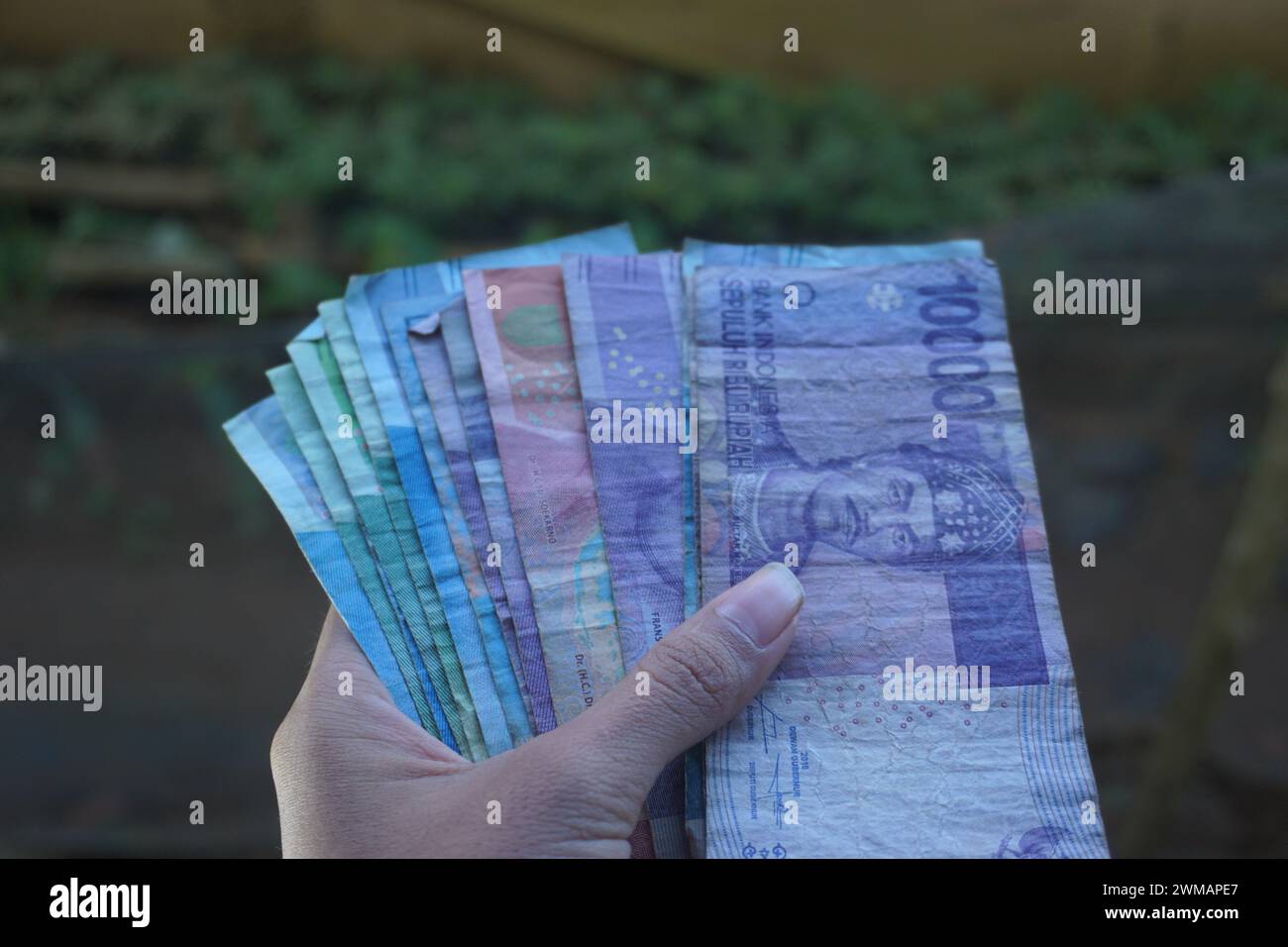Stock photo of Indonesian rupiah, the official currency of Indonesia ...