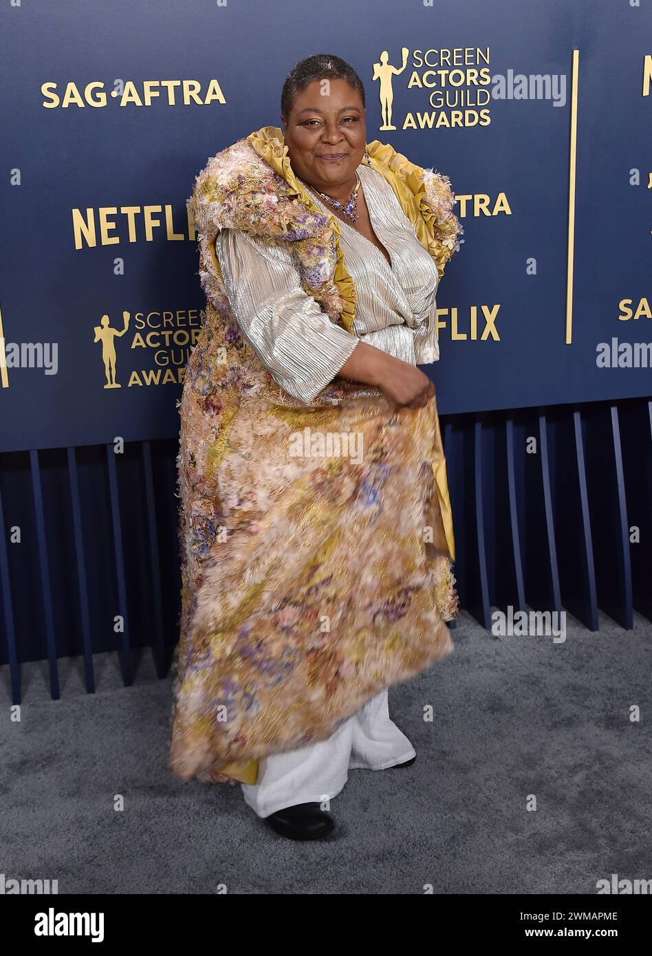 Los Angeles, USA. 24th Feb, 2024. Myra Lucretia Taylor arriving to the ...