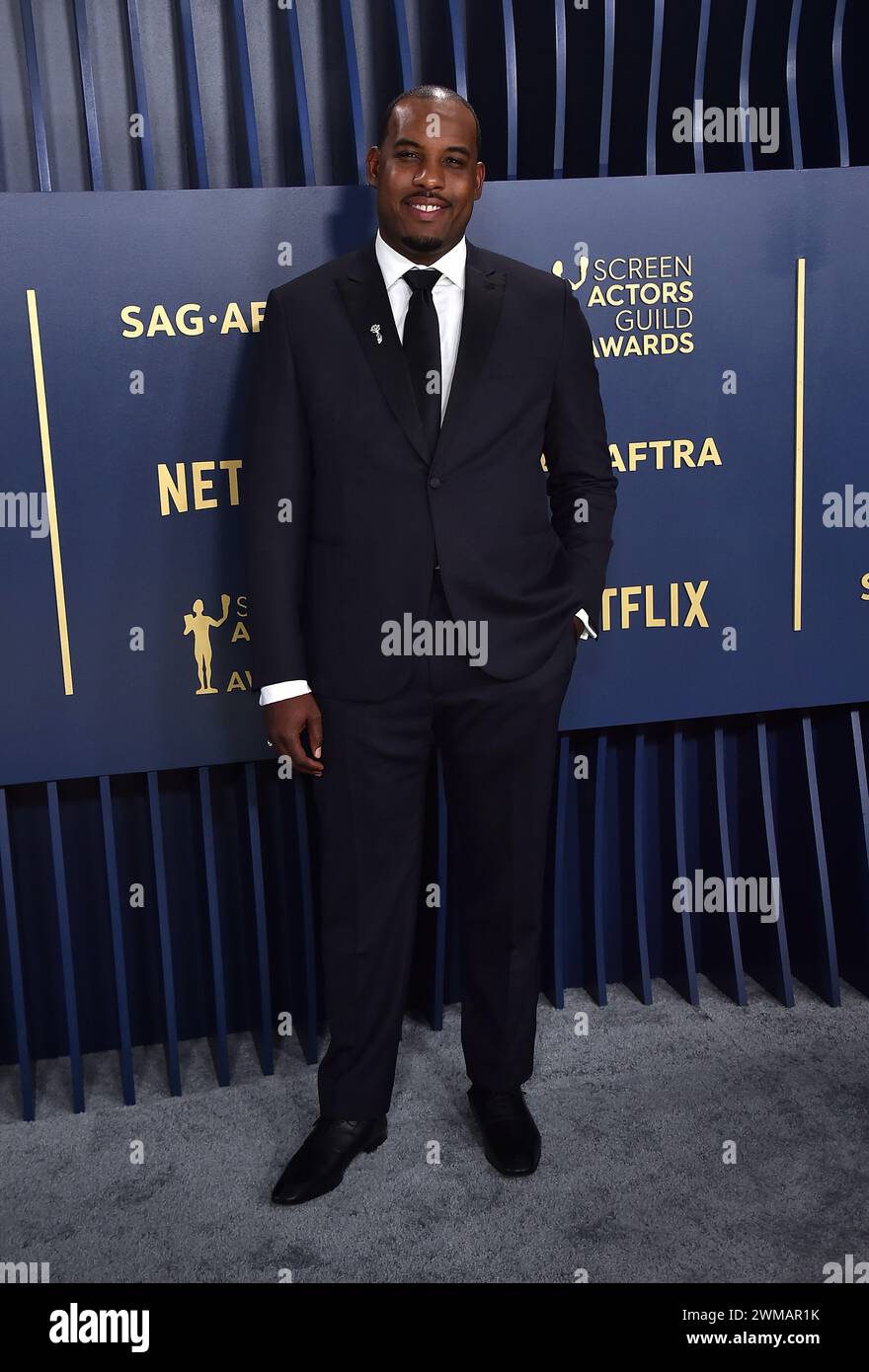 Los Angeles, USA. 24th Feb, 2024. L-Boy arriving to the 30th Annual SAG ...