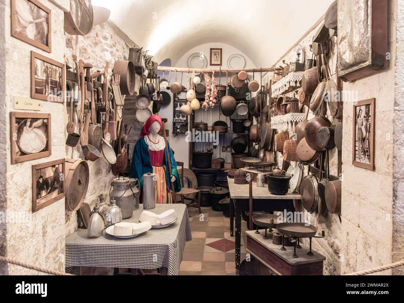 interior room of the Museum of Devotion and of Work at the Beato ...