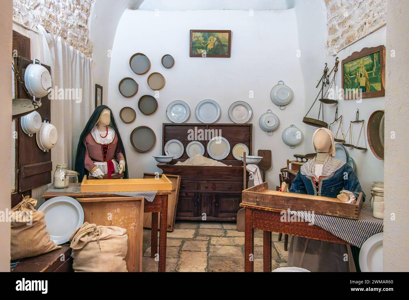 interior room of the Museum of Devotion and of Work at the Beato ...