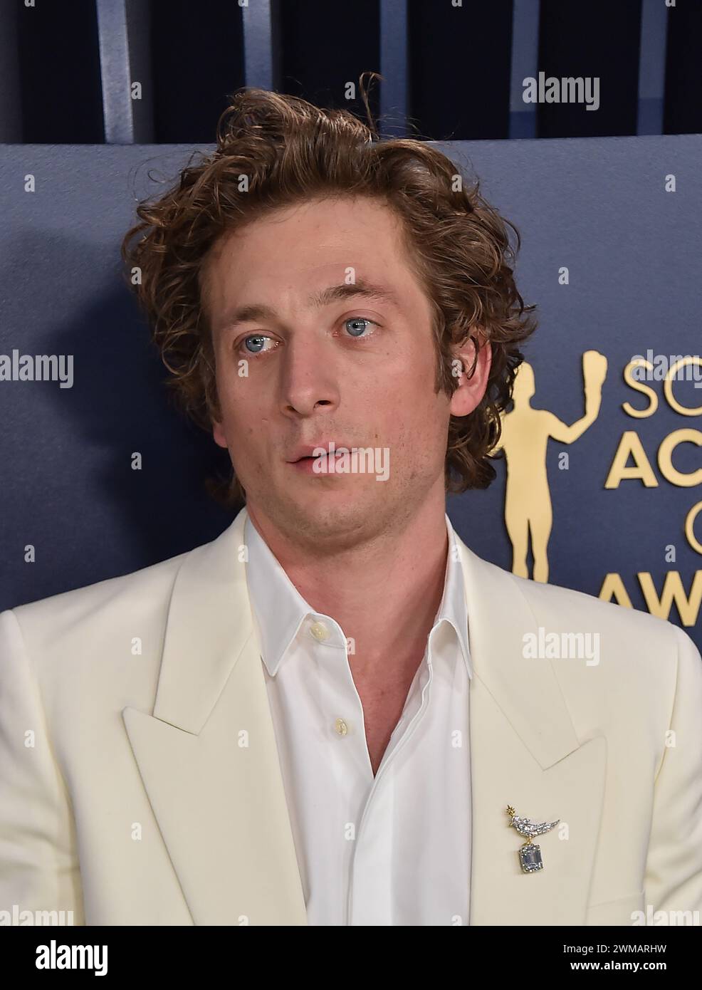 Los Angeles, USA. 24th Feb, 2024. Jeremy Allen White arriving to the ...