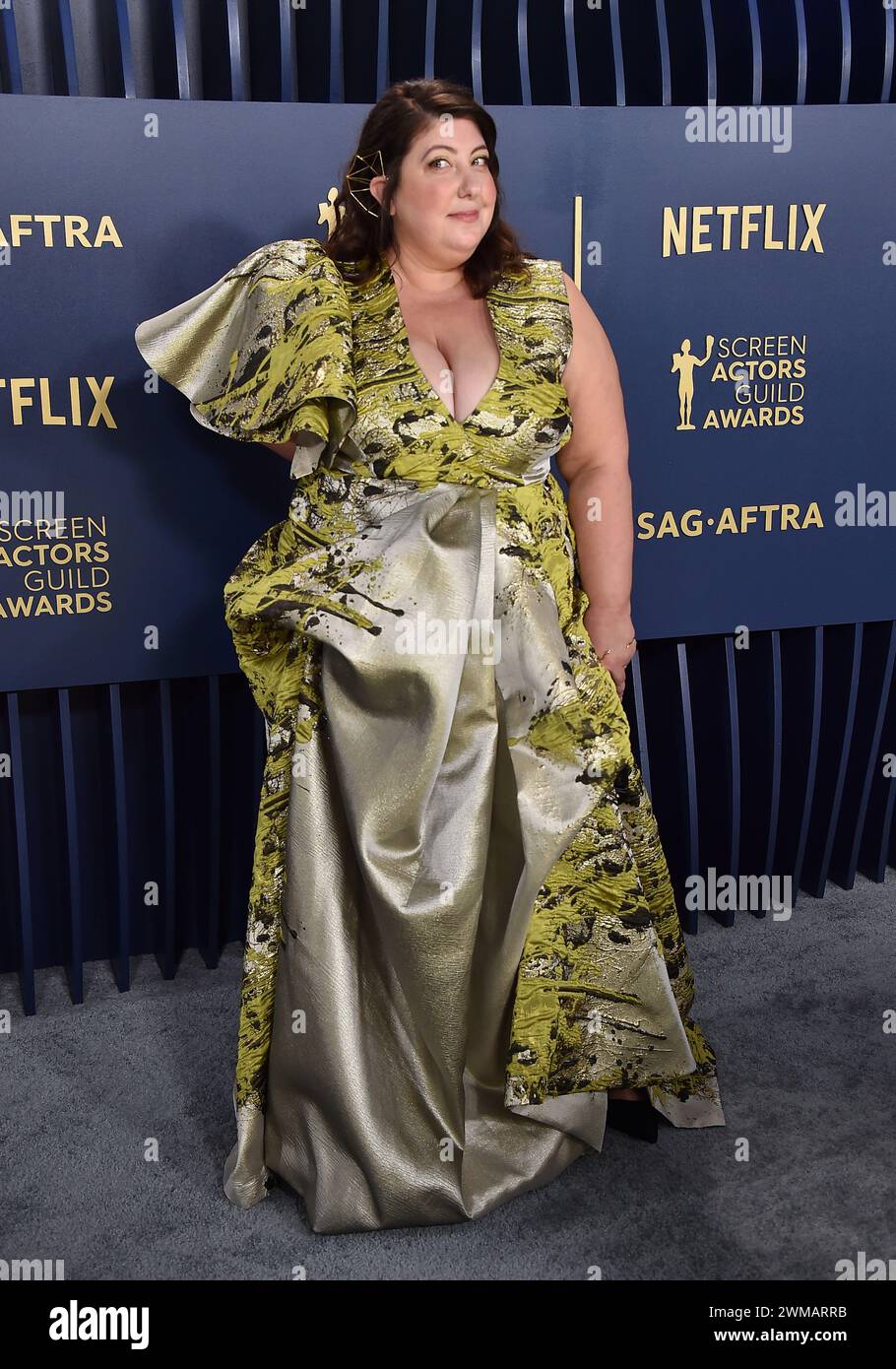 Los Angeles, USA. 24th Feb, 2024. Ashlie Atkinson arriving to the 30th ...