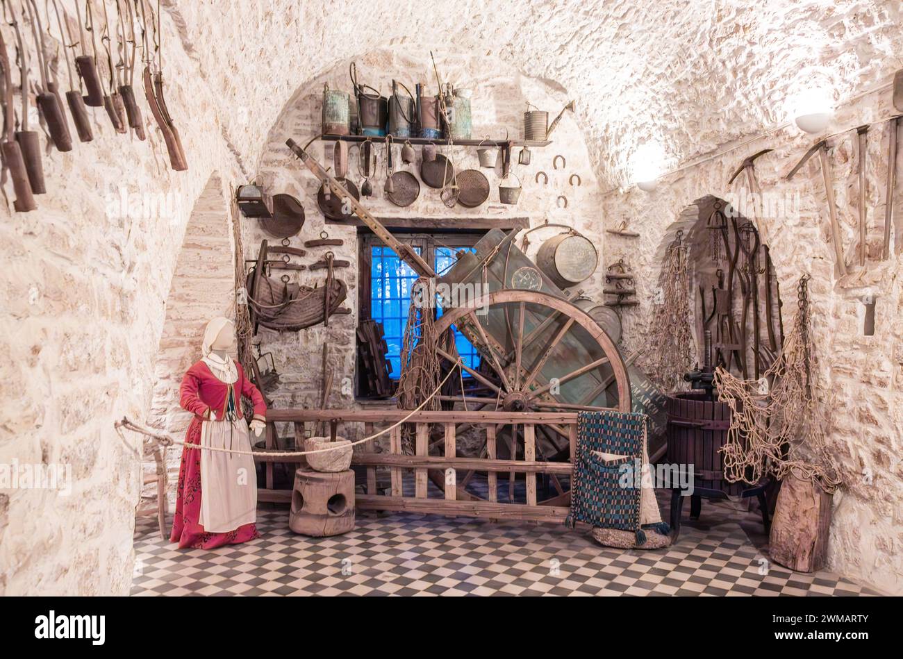 interior room of the Museum of Devotion and of Work at the Beato ...
