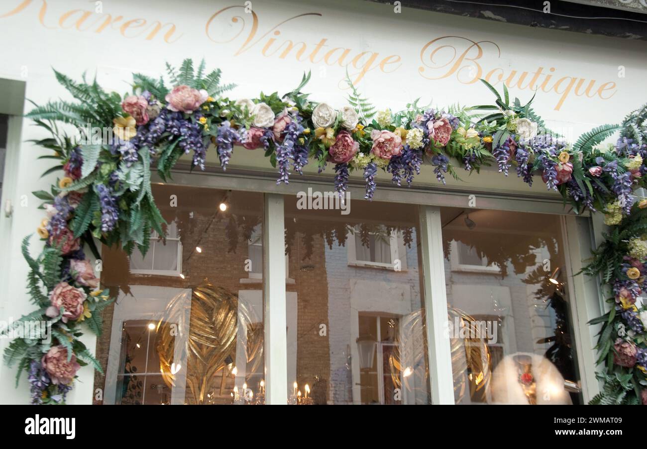 Karen Vintage Boutique, Portobello Road, Notting Hill, Royal Borough of ...