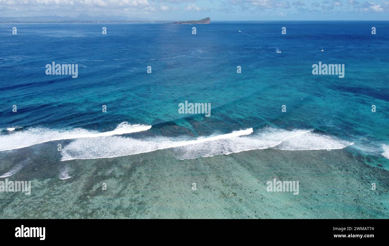 Mauritius - Gabriel and Flat islands Stock Photo - Alamy