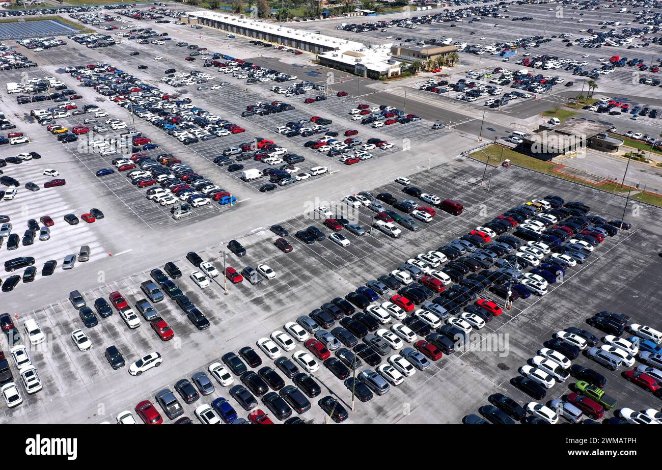 Ocoee, United States. 25th Feb, 2024. (EDITOR'S NOTE: Image taken with ...