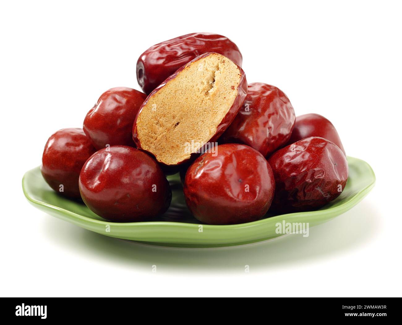 red date on white background Stock Photo - Alamy