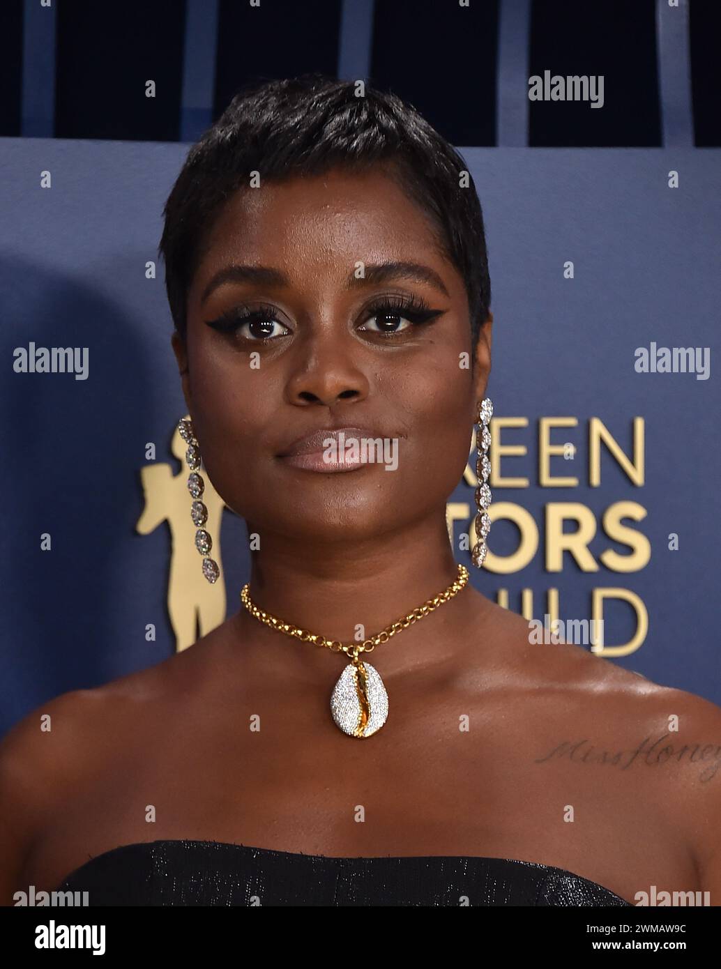 Los Angeles, USA. 24th Feb, 2024. Denee Benton arriving to the 30th ...