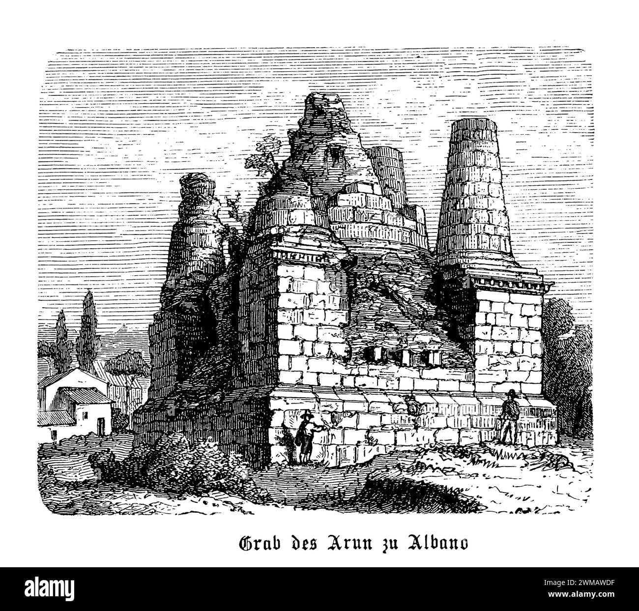 Illustration of a roman tomb illustration Cut Out Stock Images ...