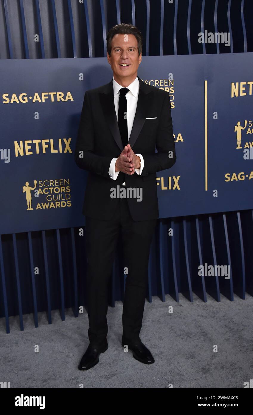 Los Angeles, USA. 24th Feb, 2024. Adam Glassman arriving to the 30th ...