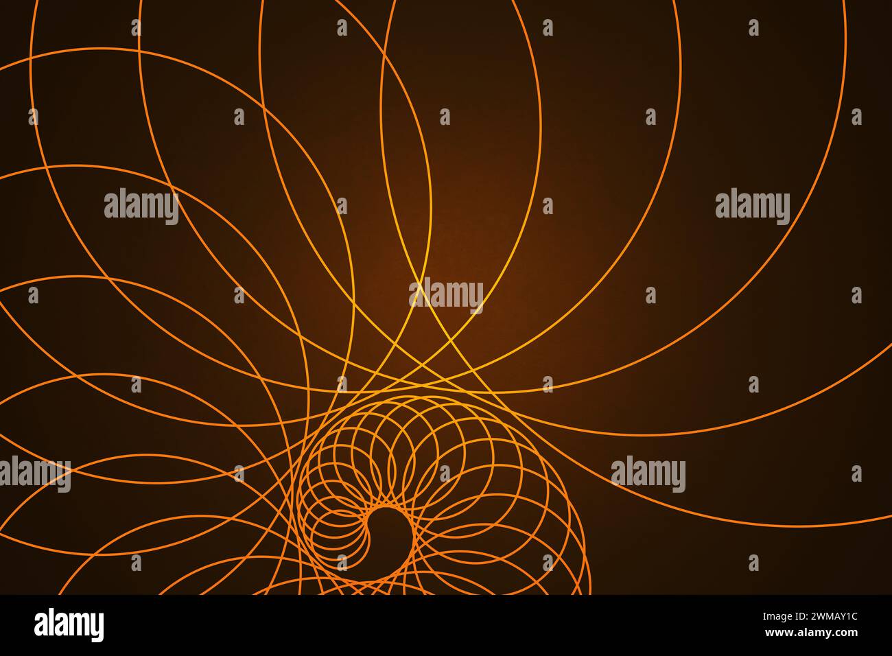 Full frame yellow abstract geometry line art Stock Photo - Alamy