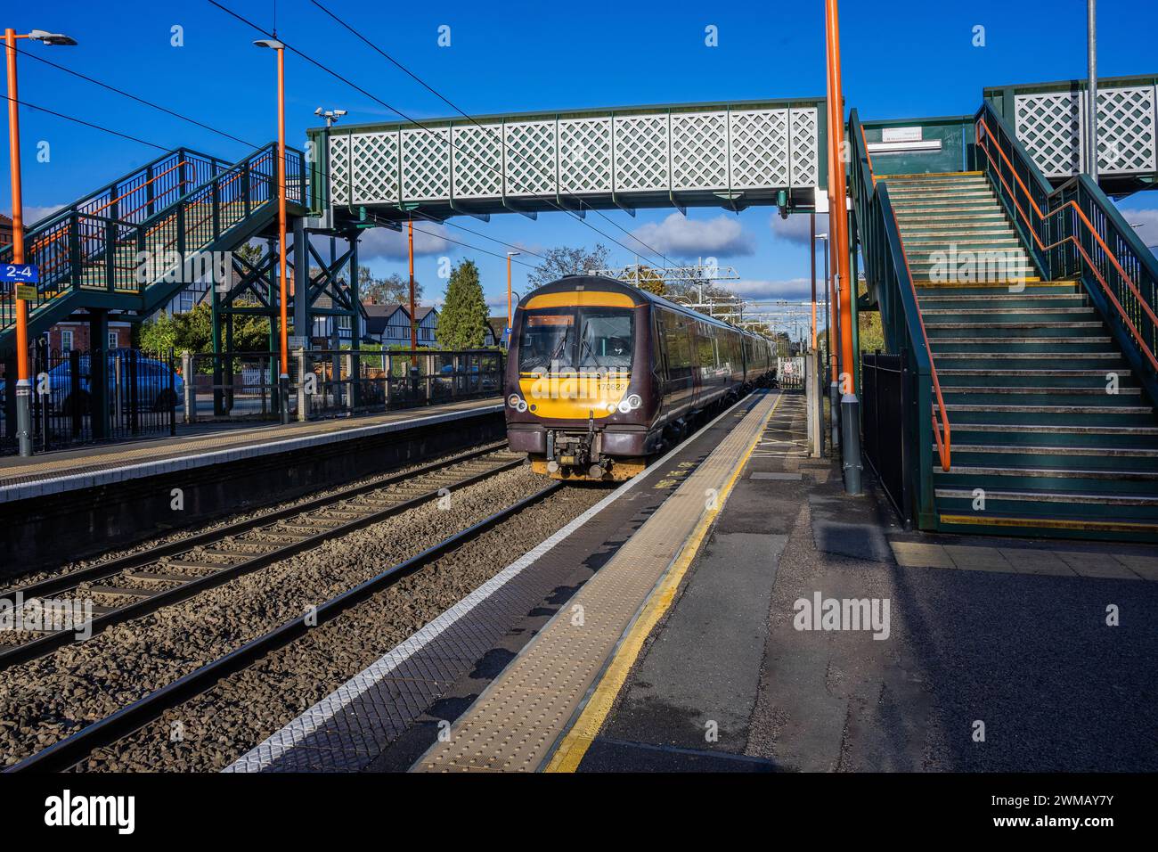 dorridge station west midlands england uk Stock Photo - Alamy