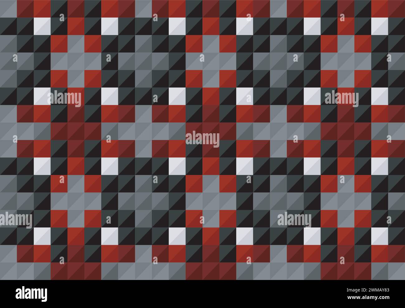 Seamless traditional woven pattern called Anyaman Stock Vector Image ...