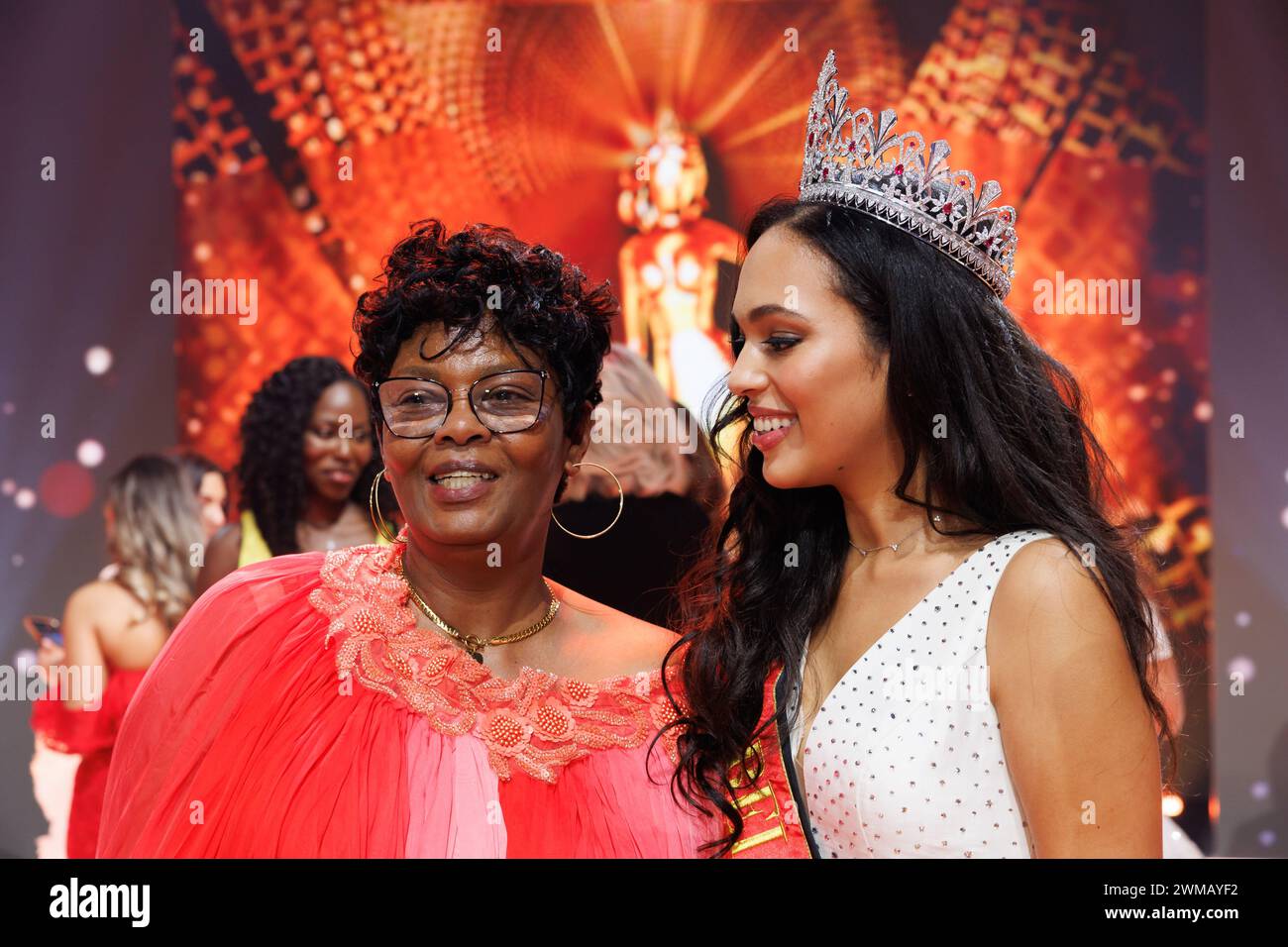 Miss, Belgium. , . beauty contest, at the Proximus Theater in ...