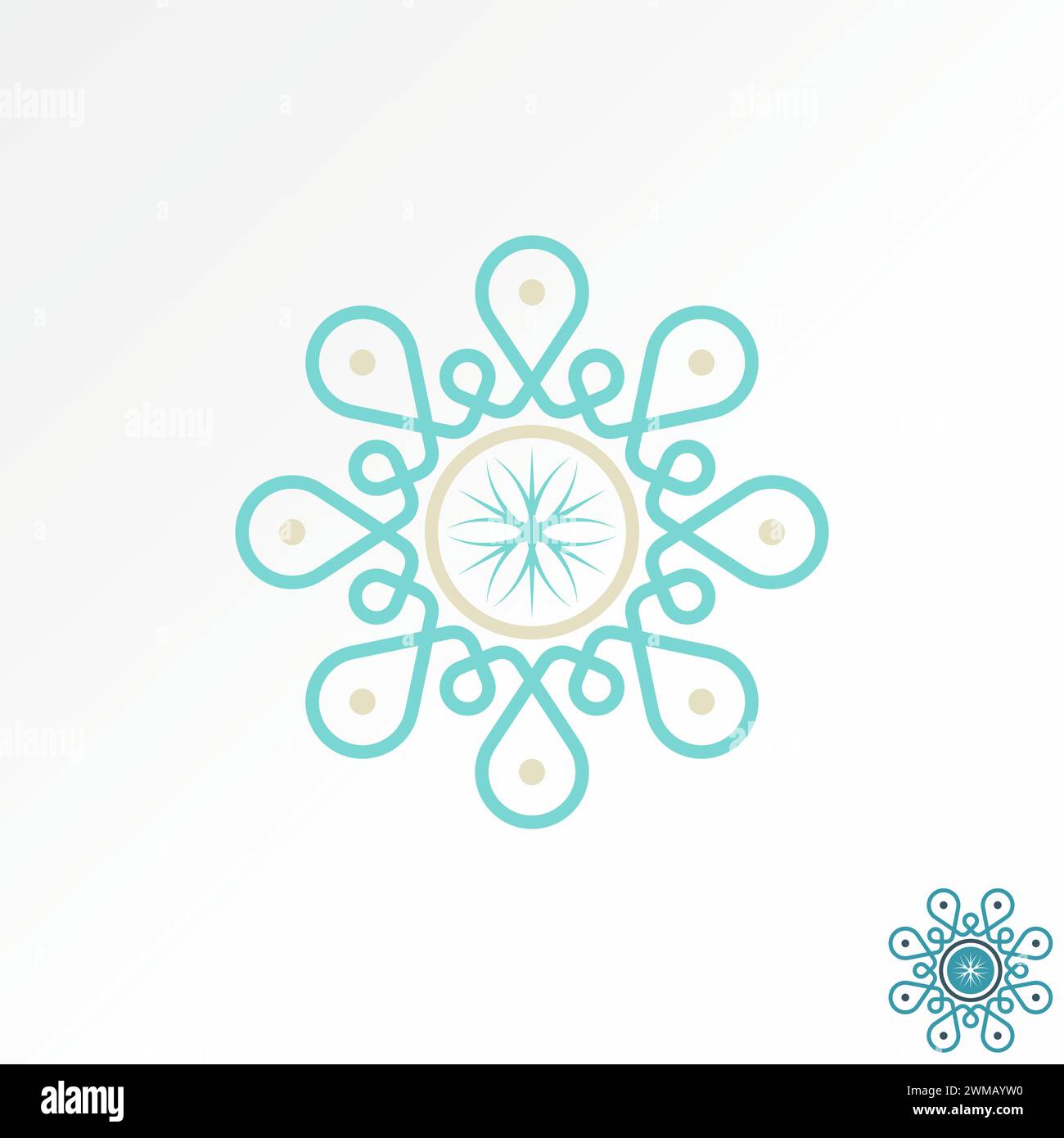 Ornate interior decoration Stock Vector Images - Alamy