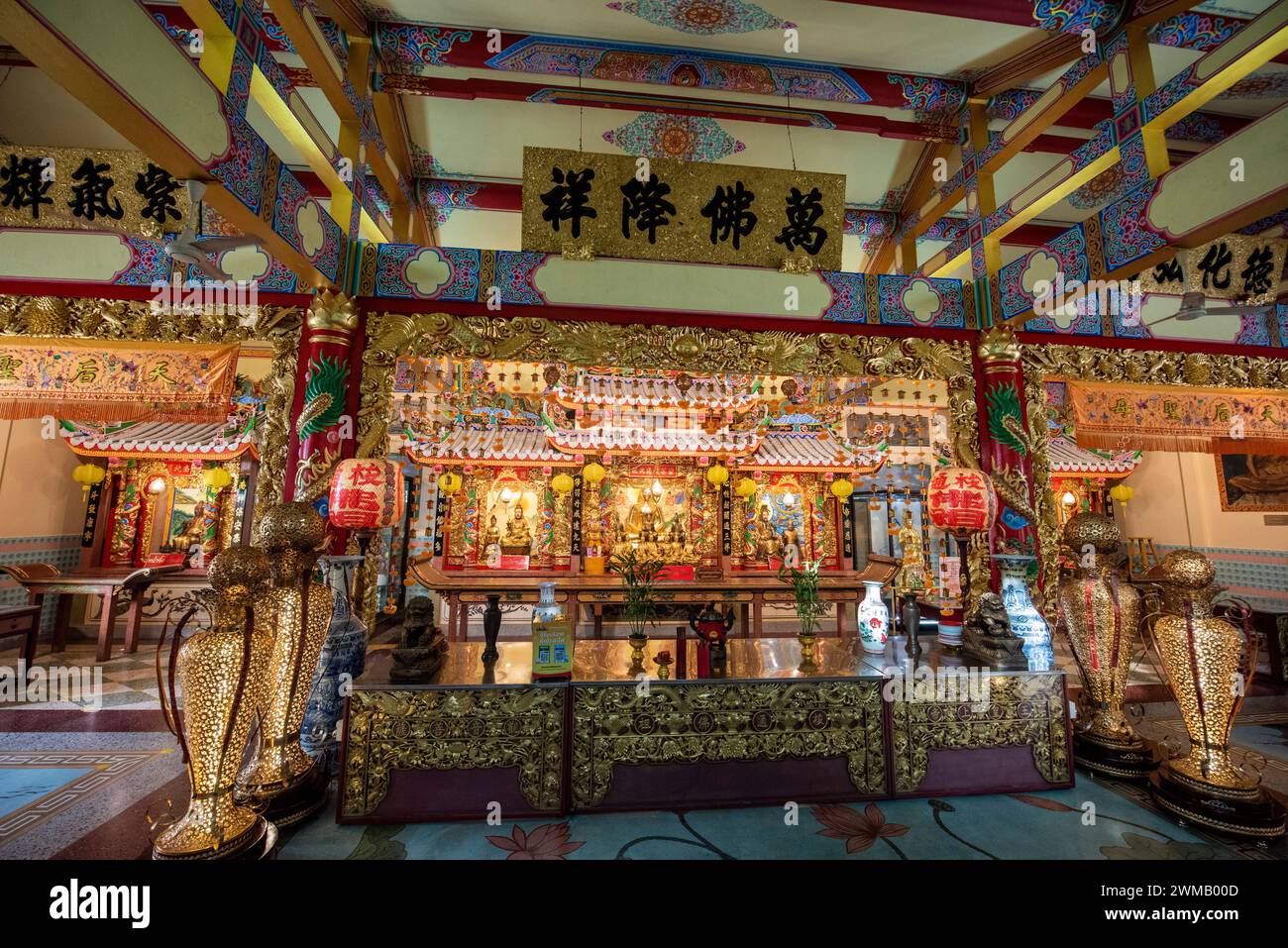 the Luang Pho Sothon Shrine in city Mueang Chachoengsao City in ...