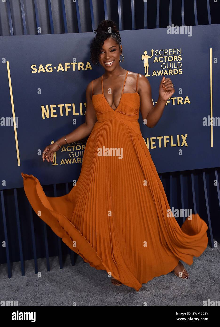 Los Angeles, USA. 24th Feb, 2024. Janine Rubenstein arriving to the ...