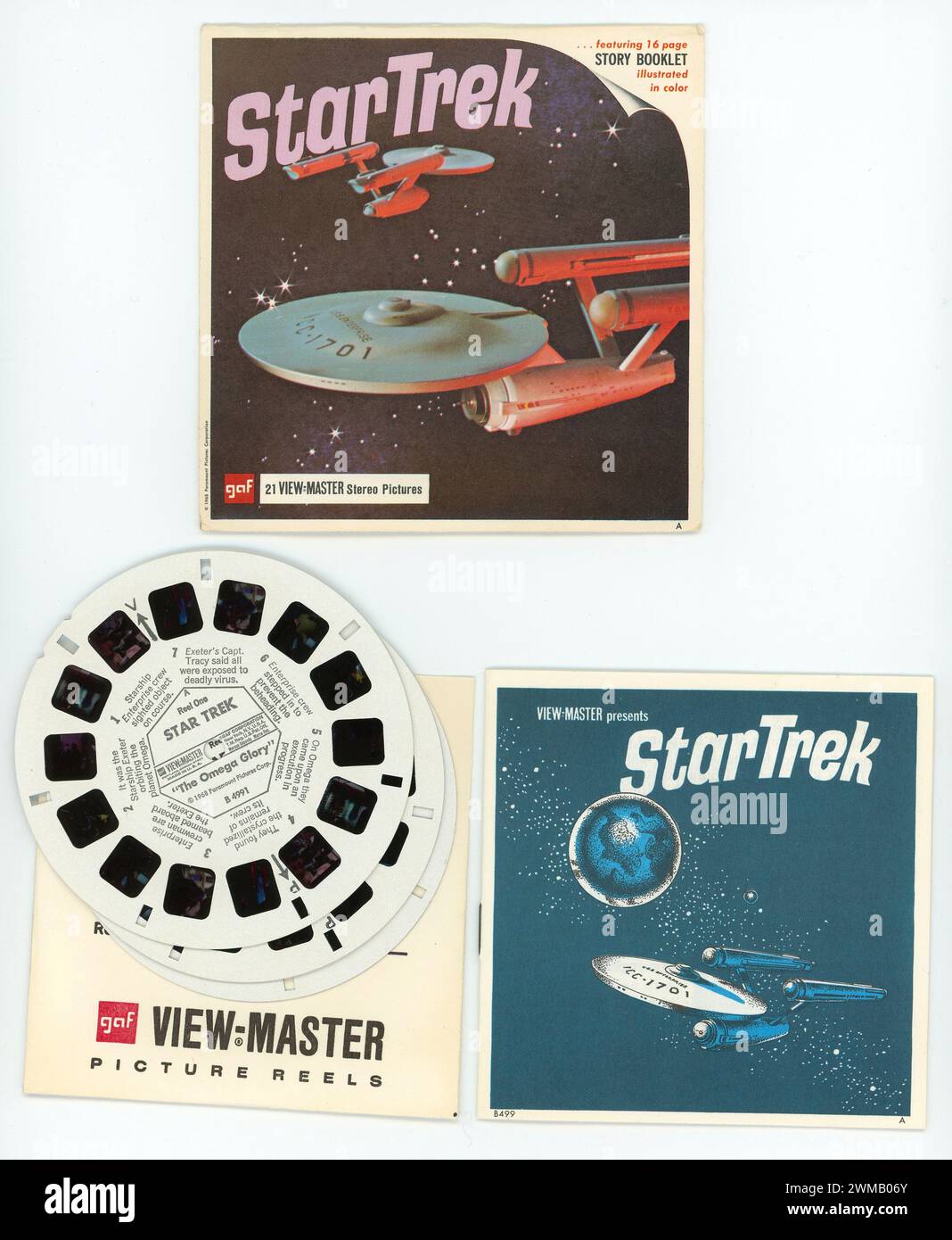 GAF View-Master 21 stereo pictures for the 1968 episode The Omega Glory ...