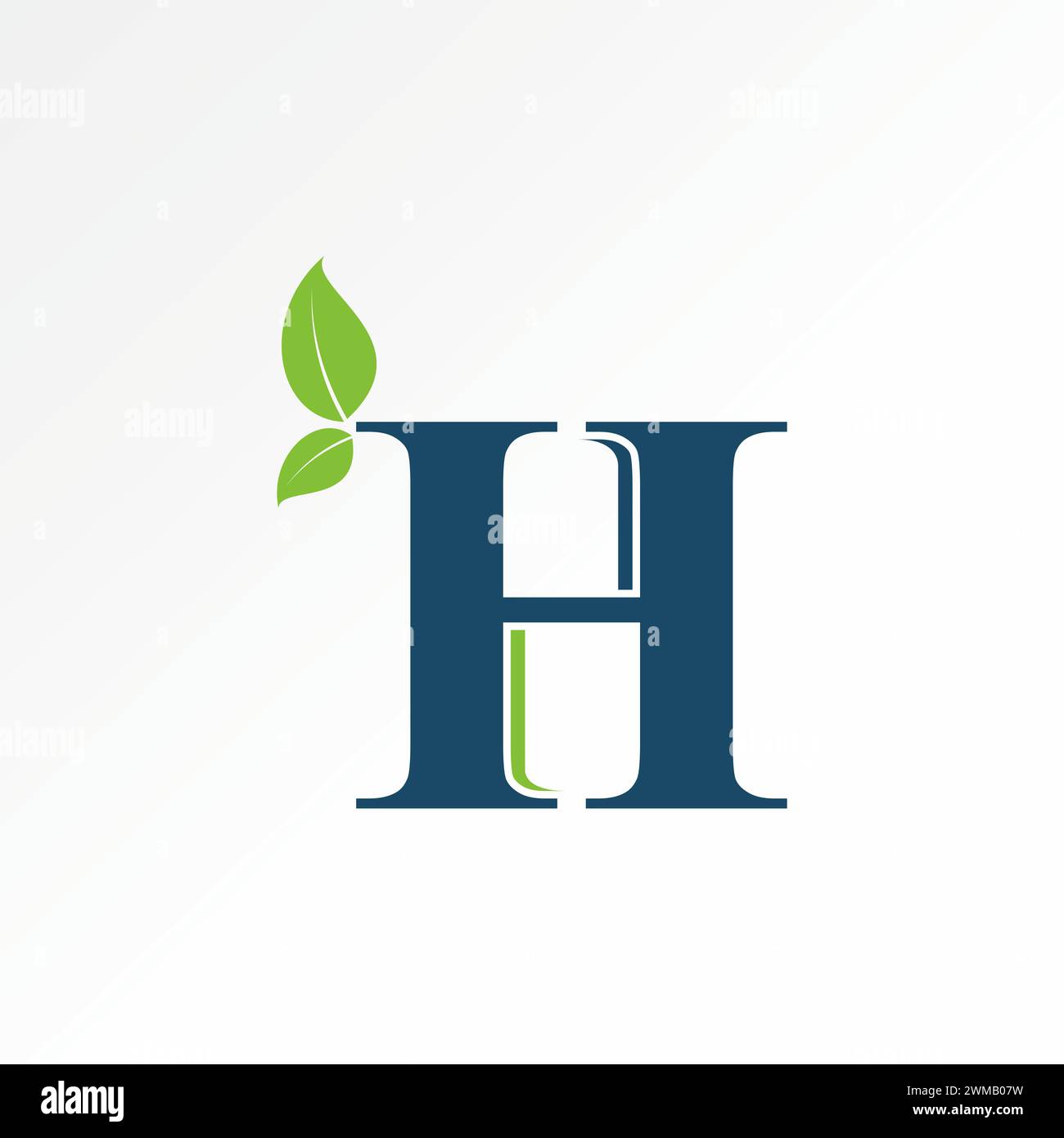 Logo design graphic concept creative premium vector stock initial ...