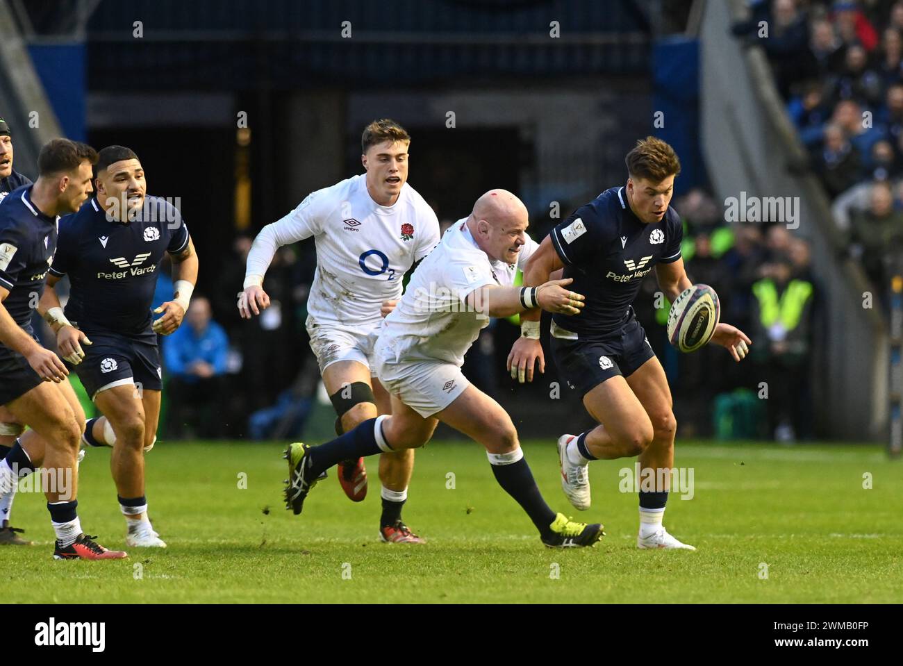 Scottish Gas Murrayfield Stadium. Edinburgh, UK. 24th Feb, 2024. UK.The ...