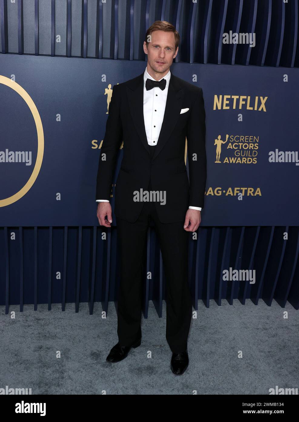 LOS ANGELES, CALIFORNIA, USA - FEBRUARY 24: Alexander Skarsgard arrives ...