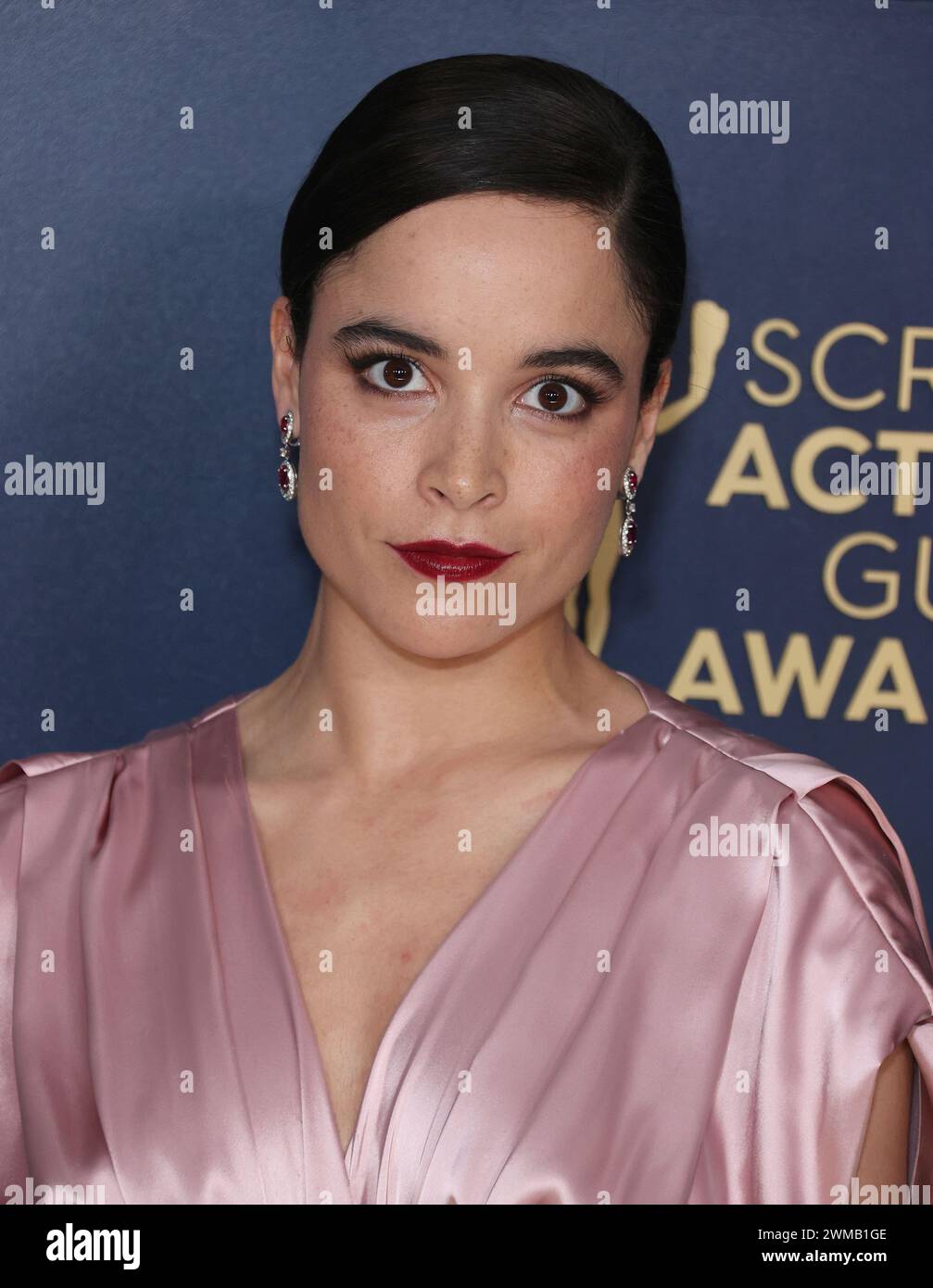 LOS ANGELES, CALIFORNIA, USA - FEBRUARY 24: Juliana Canfield arrives at ...