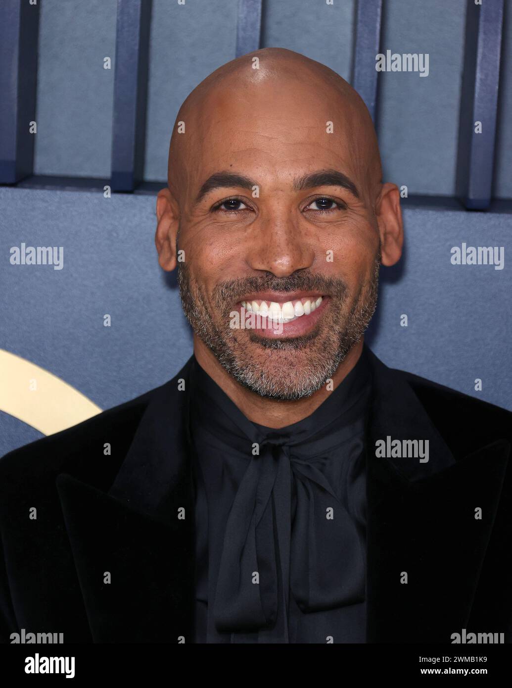 LOS ANGELES, CALIFORNIA, USA - FEBRUARY 24: Melvin Robert arrives at ...