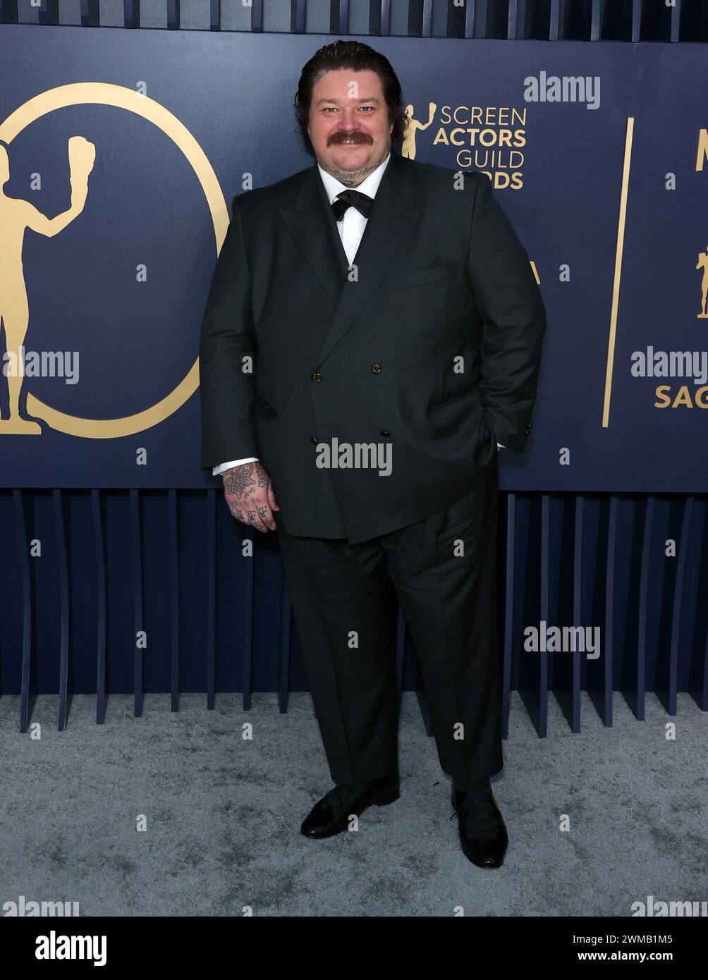 LOS ANGELES, CALIFORNIA, USA - FEBRUARY 24: Mathy Matheson arrives at ...