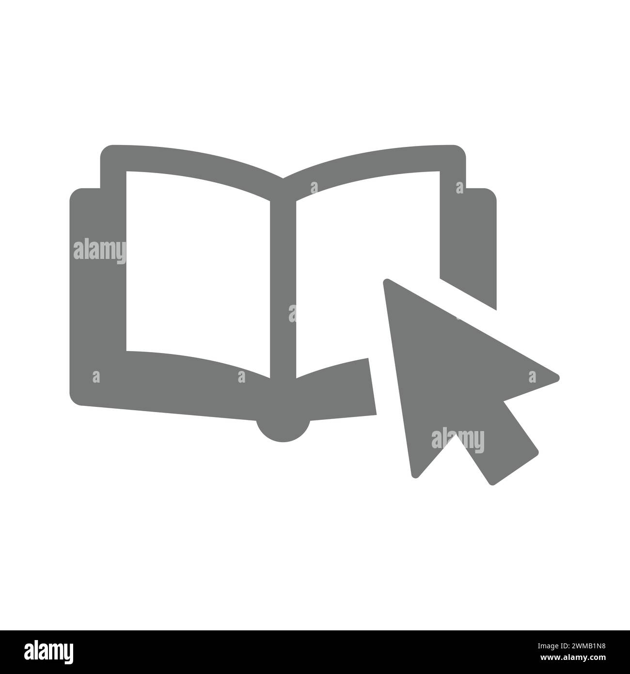 Learning vector icons on Black and White Stock Photos & Images - Alamy