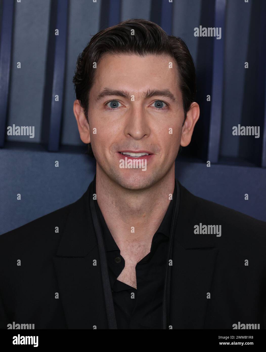 LOS ANGELES, CALIFORNIA, USA - FEBRUARY 24: Nicholas Braun wearing ...