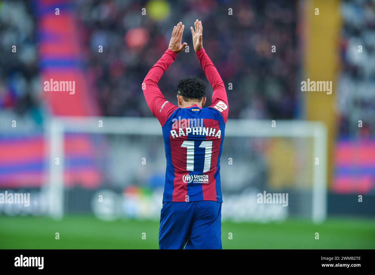 FC BARCELONA vs GETAFE CF. February 24,2024 Raphina (11) of FC ...