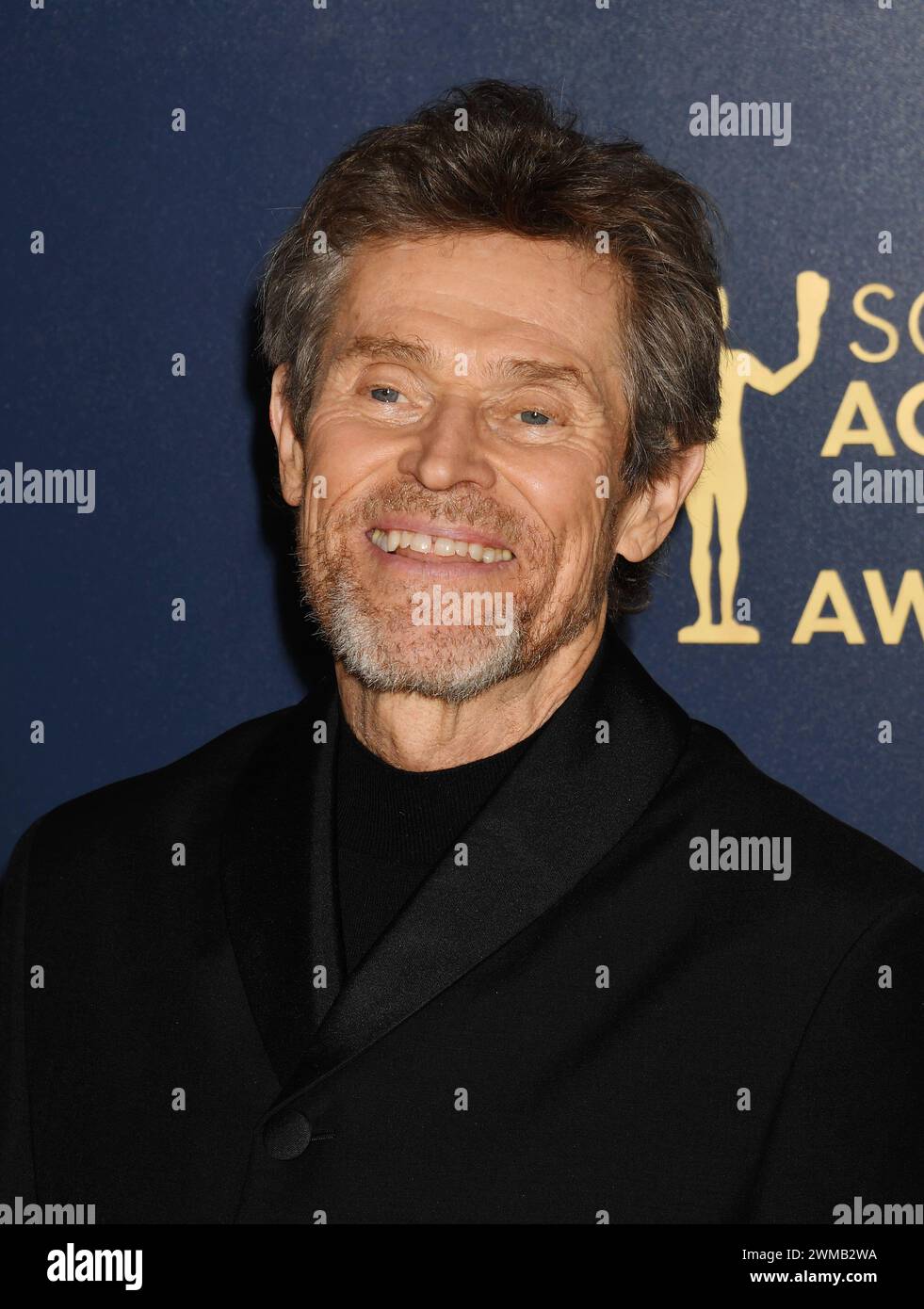 LOS ANGELES, CALIFORNIA - FEBRUARY 24: Willem Dafoe attends the 30th Annual Screen Actors Guild ...