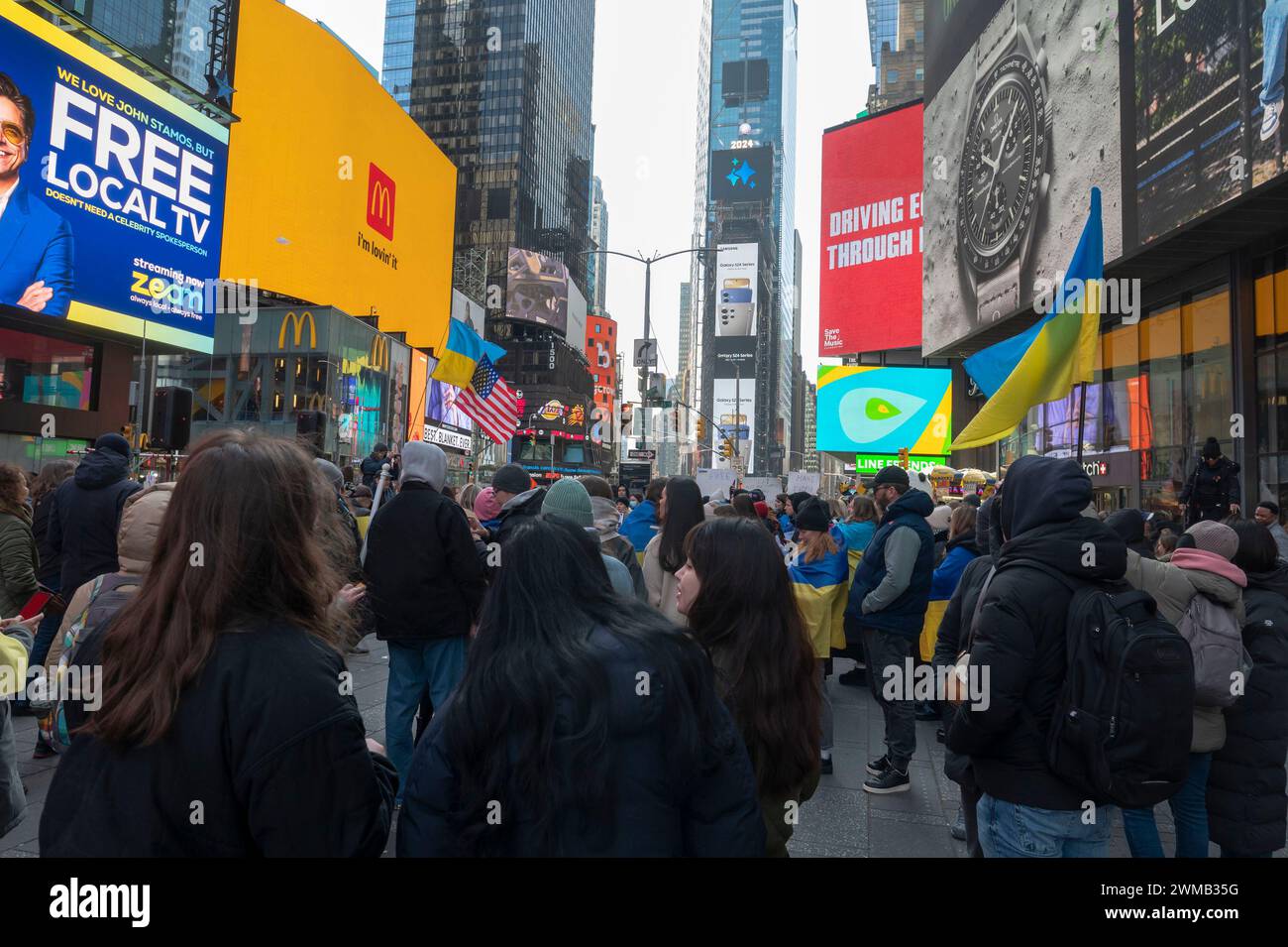 Times square new york march 2024 hi-res stock photography and images ...