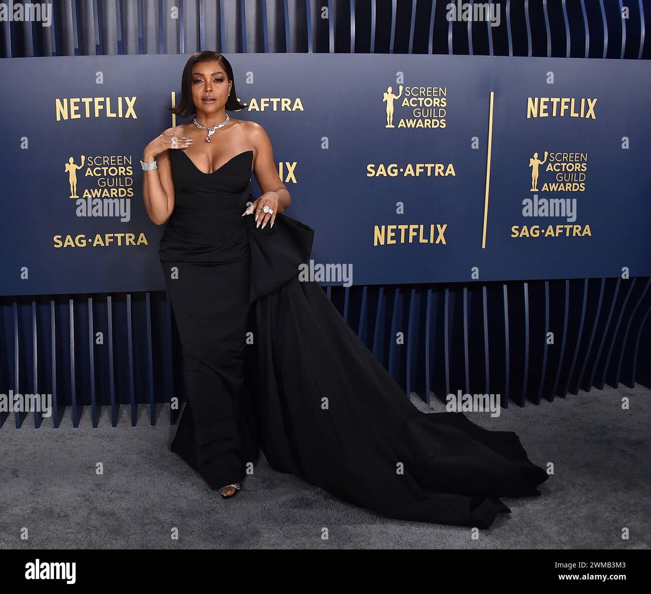 Los Angeles, USA. 24th Feb, 2024. Taraji P. Henson arriving to the 30th ...