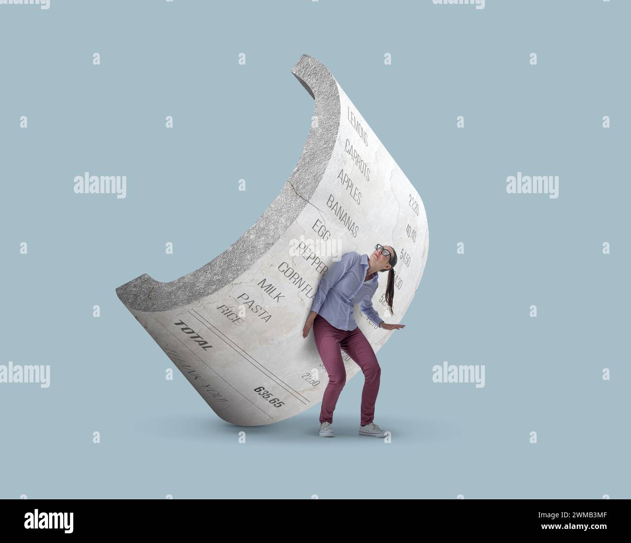 Inflation receipt hi-res stock photography and images - Alamy