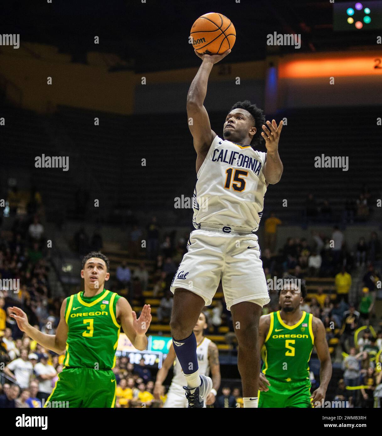 Haas Pavilion Berkeley Calif, USA. 24th Feb, 2023. CA U.S.A. California ...