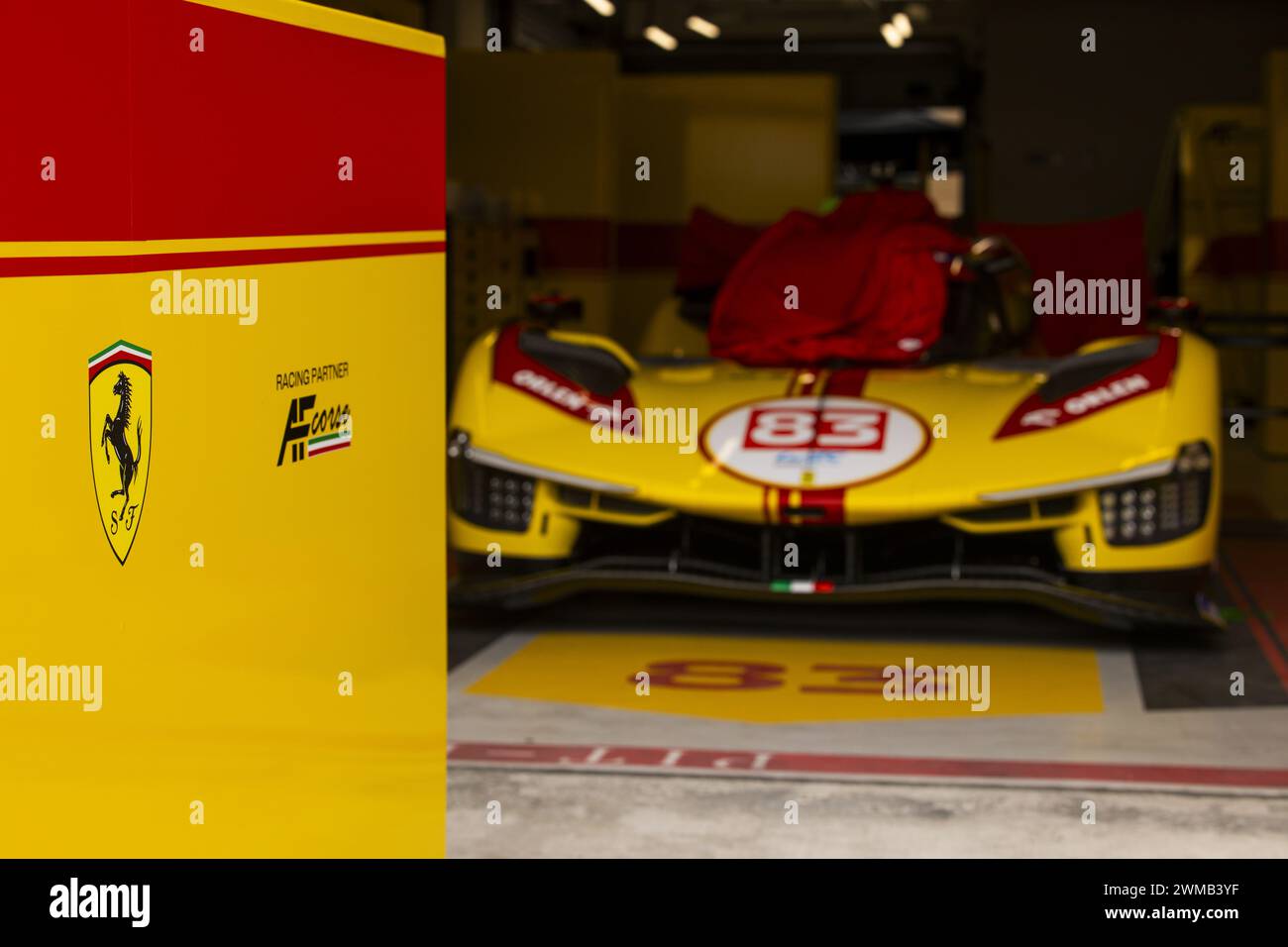 AF Corse, Ferrari 499P #83 during the Prologue of the 2024 FIA World ...