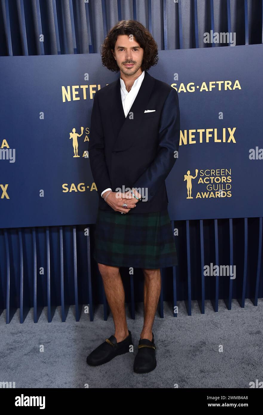 Los Angeles, USA. 24th Feb, 2024. Harry Richardson arriving to the 30th ...