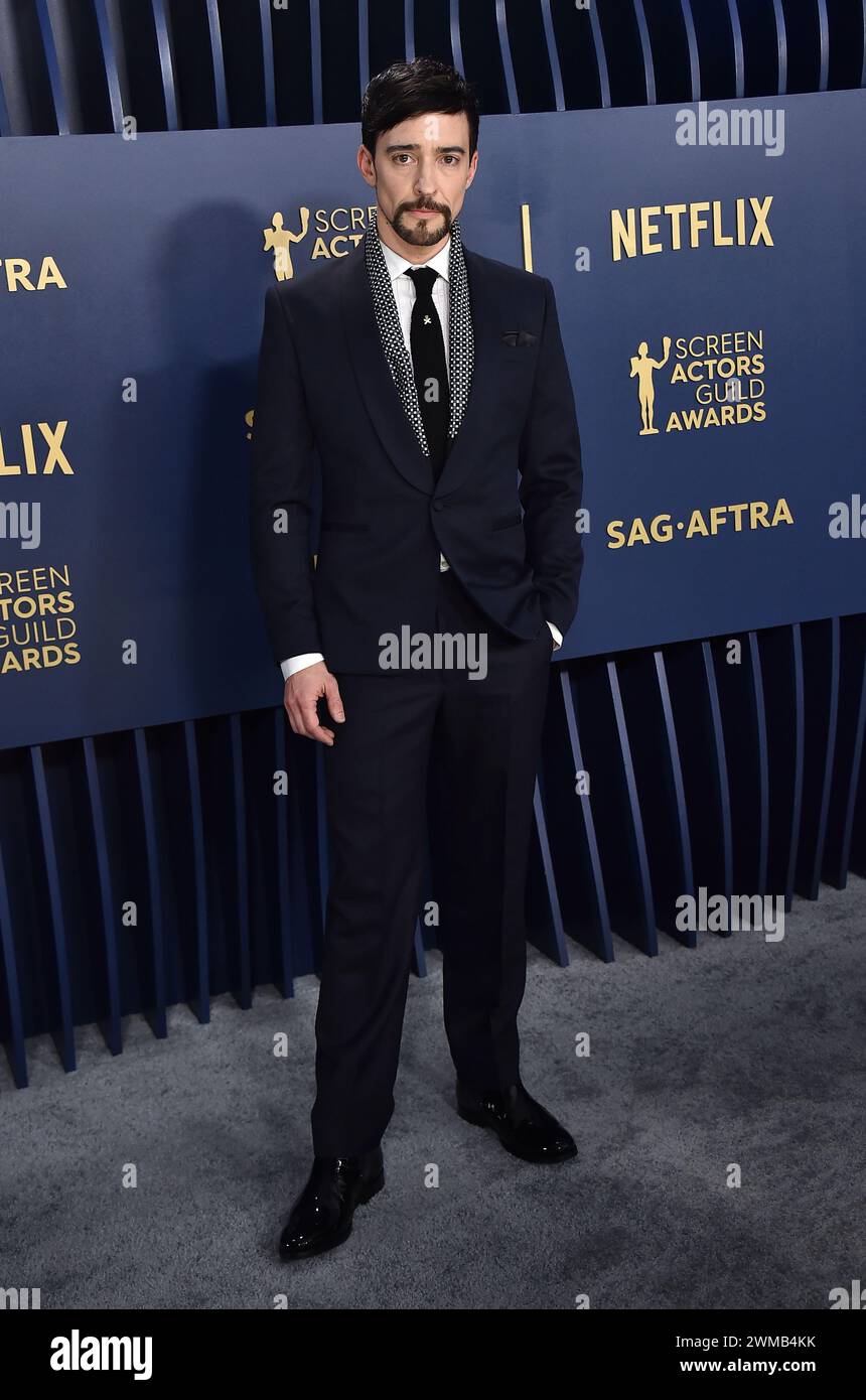 Los Angeles, USA. 24th Feb, 2024. Blake Ritson arriving to the 30th ...