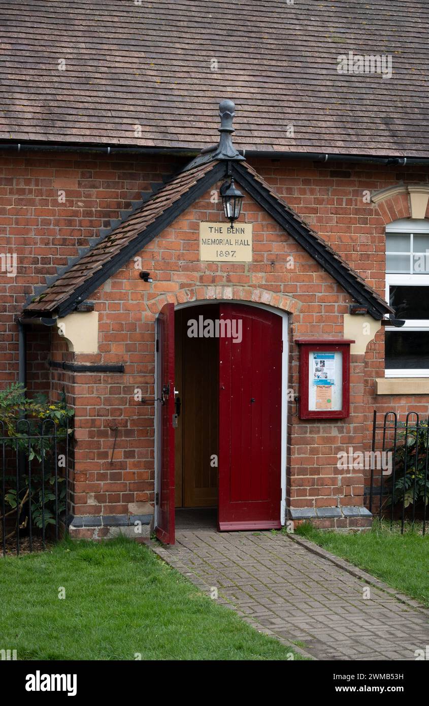 The village hall, Grandborough, Warwickshire, England, UK Stock Photo ...